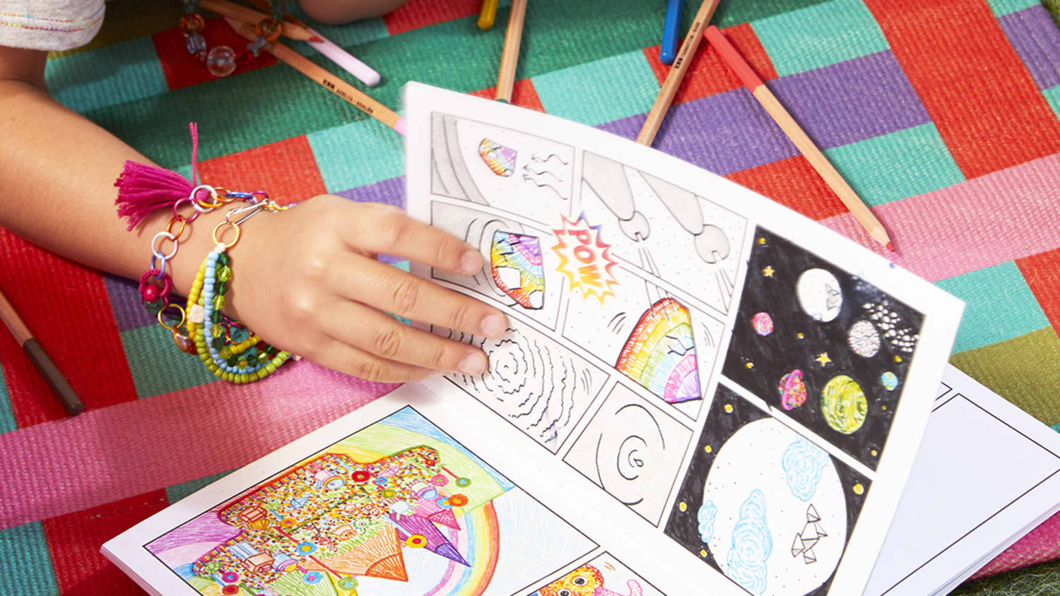 how to draw kid comics