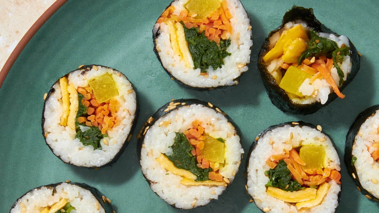 how to make kimbap triangle