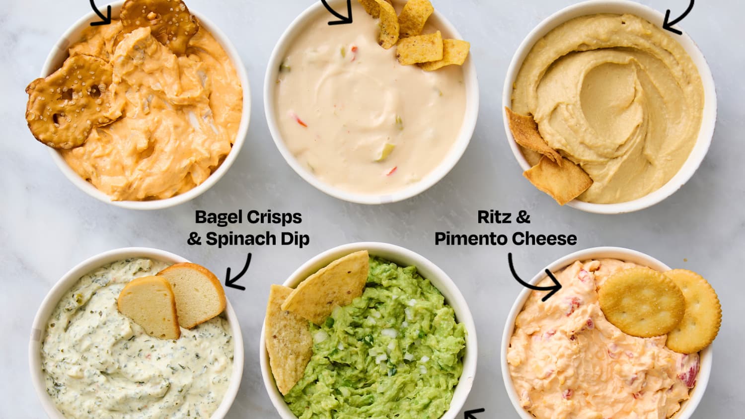 chips and dips plate