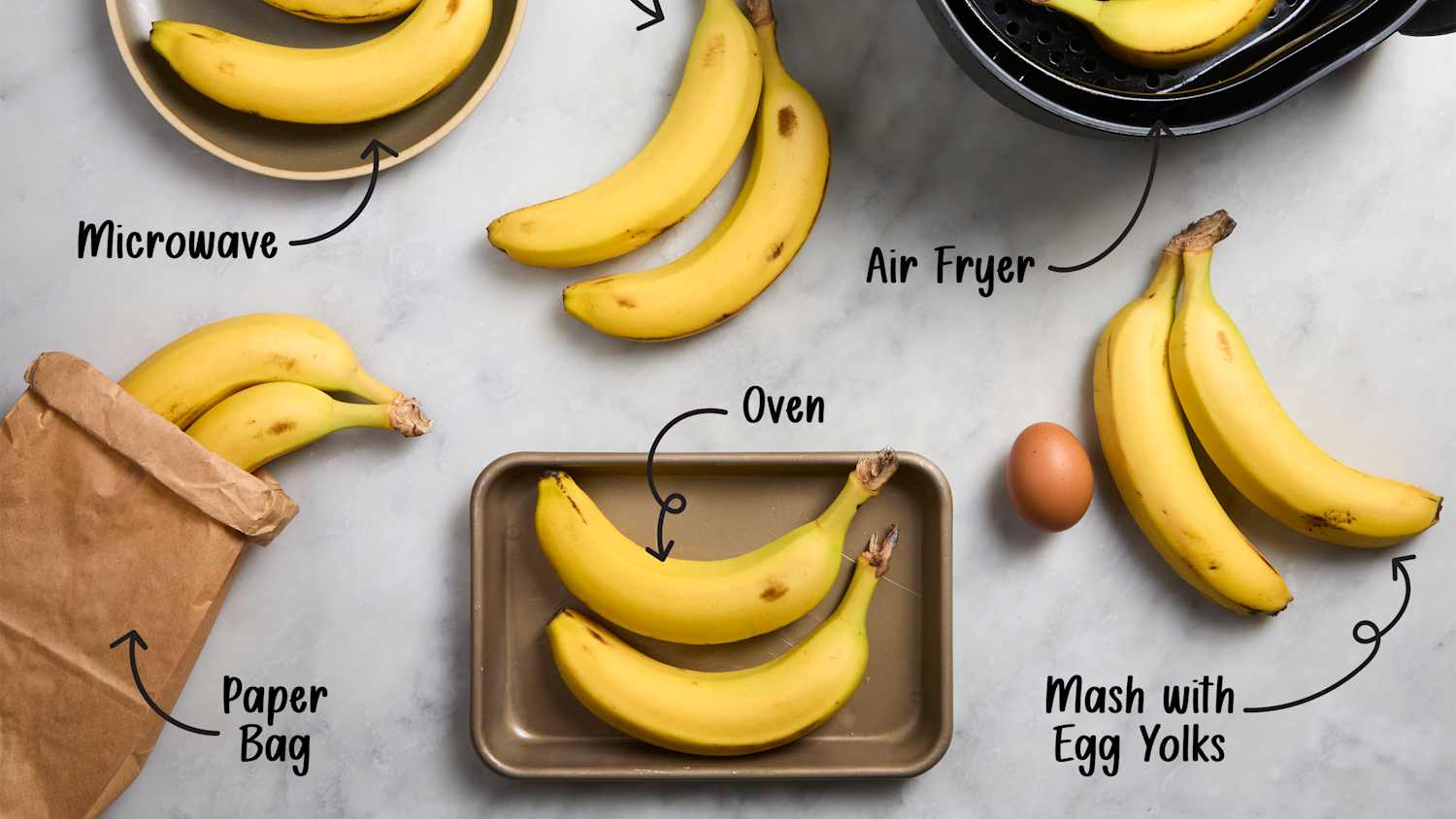 have bananas always been yellow