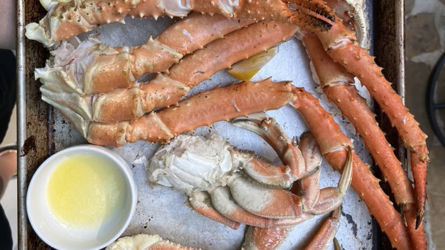 how to make king crab less salty