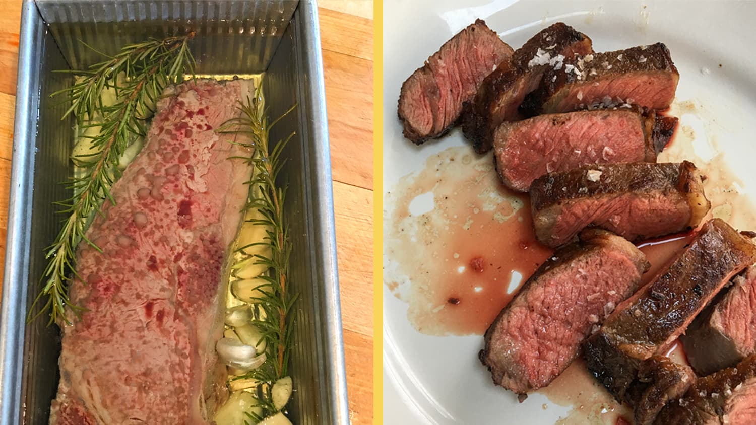 how to cook a steak tiktok