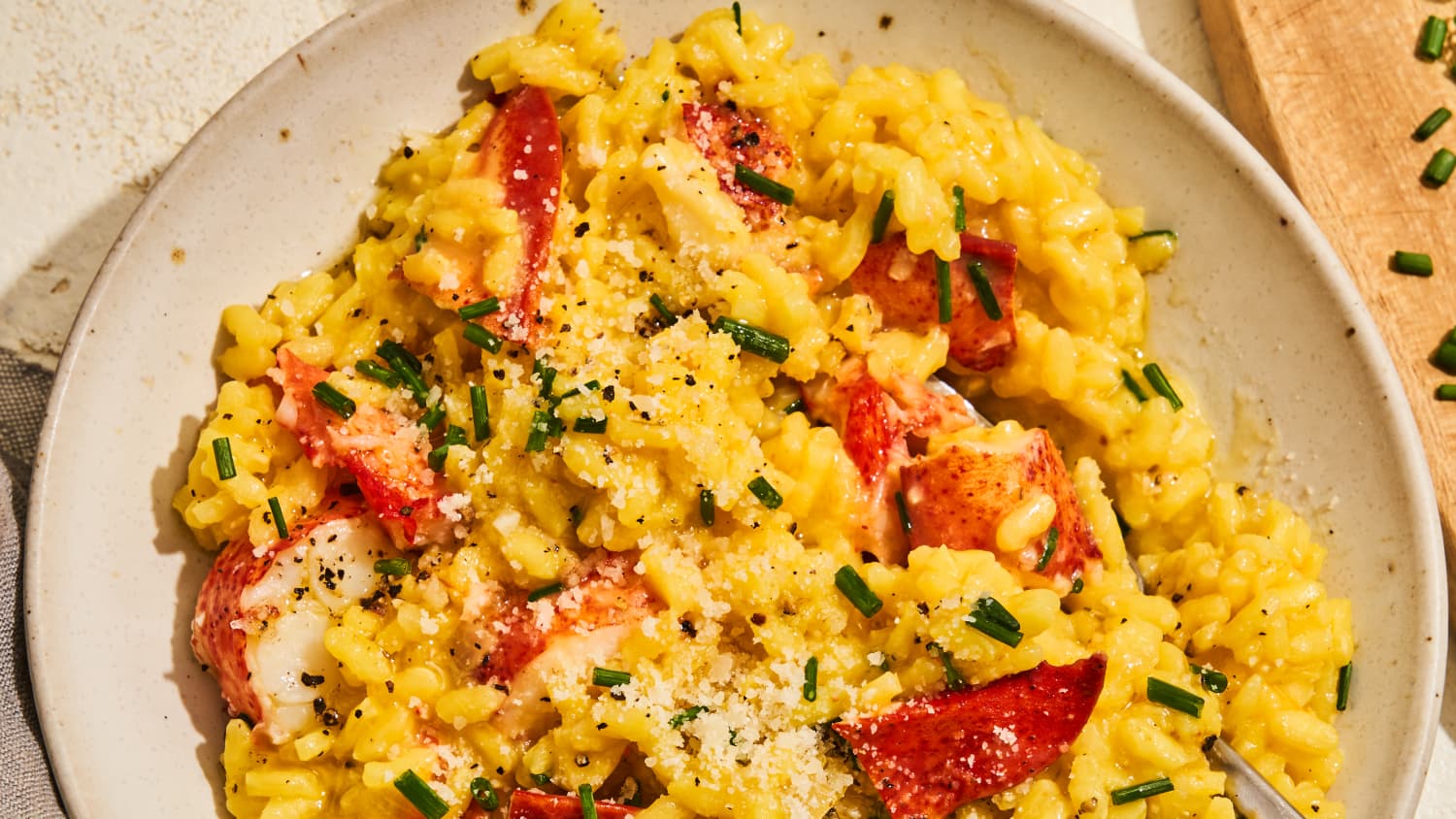 how to cook lobster for risotto