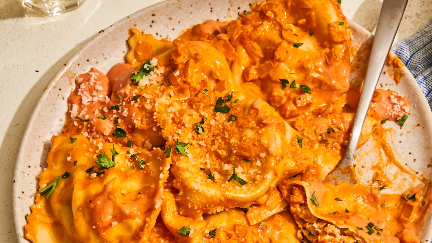 how to cook lobster ravioli sauce