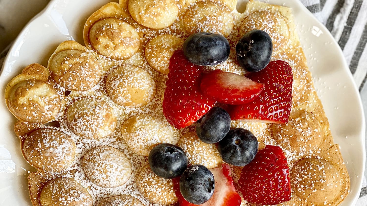 korean bubble waffle