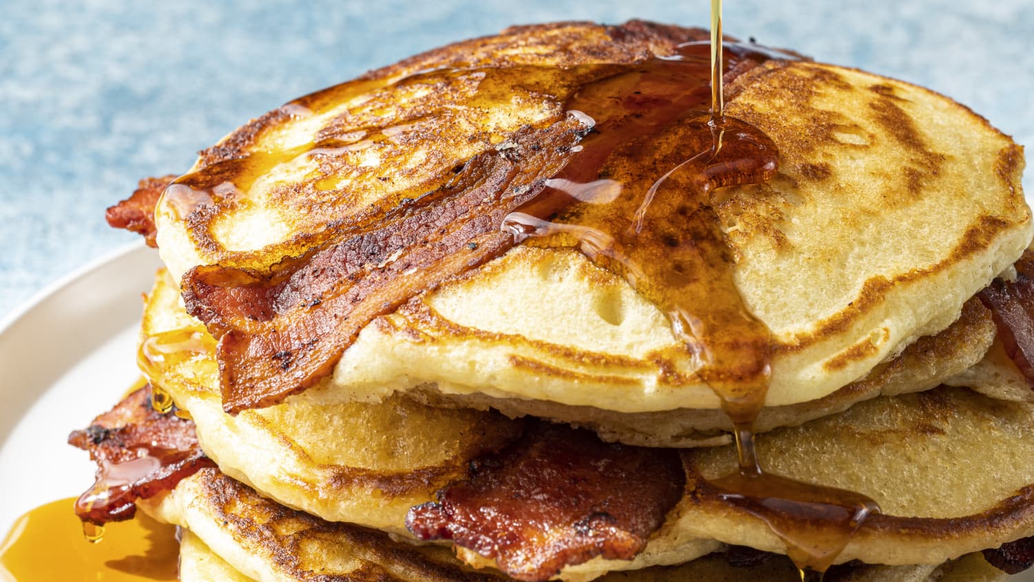 how to cook pancakes in bacon grease
