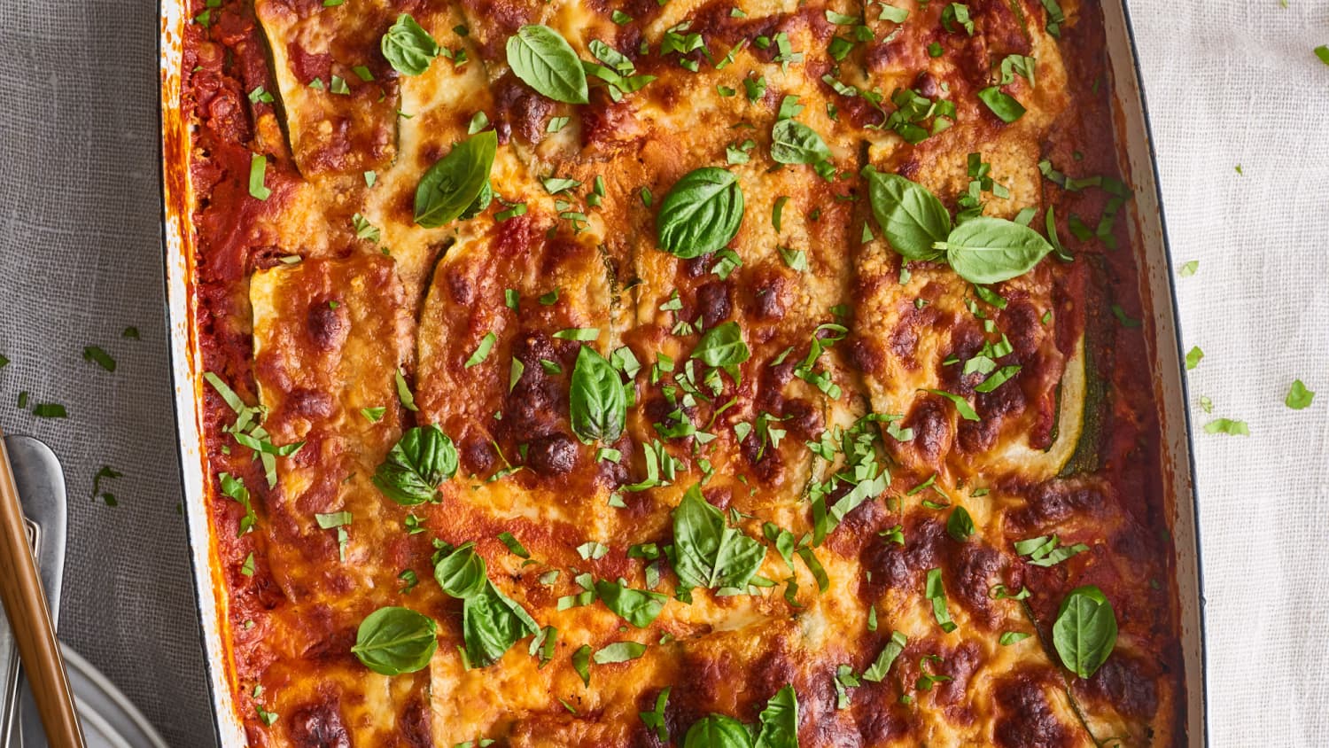 how long to bake zucchini lasagna at 375