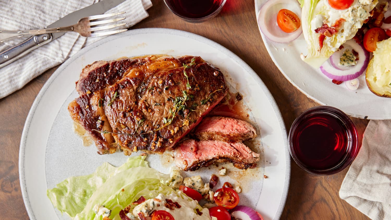 how to cook a steak dinner