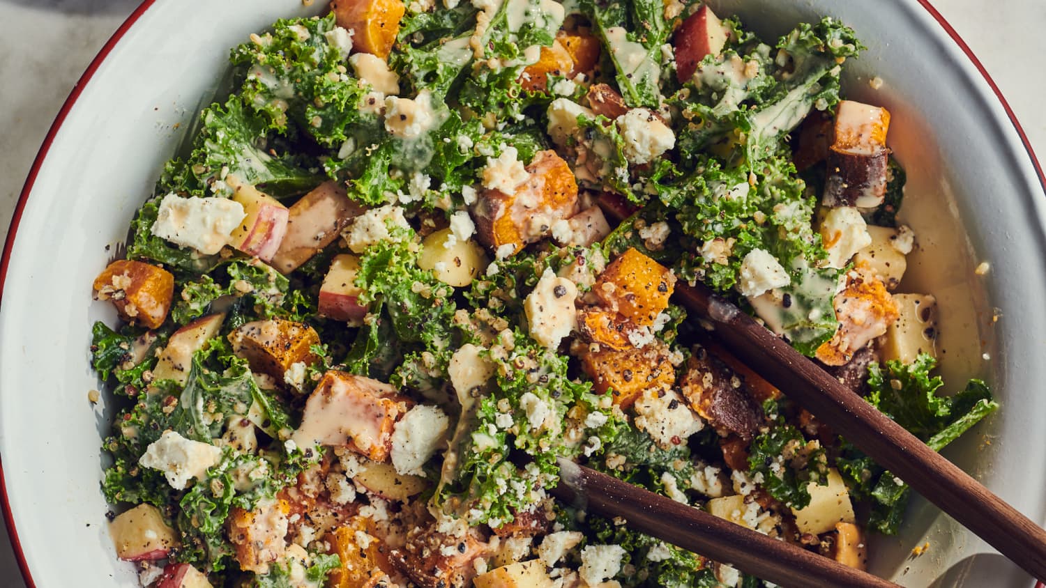 how to make zupas kale and quinoa salad