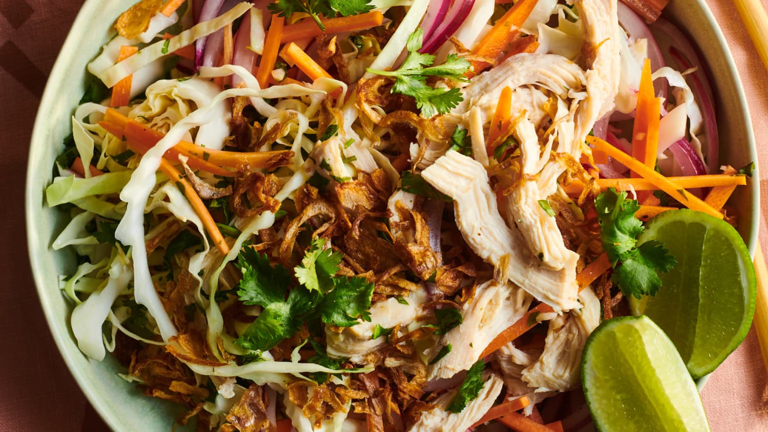 how to cook chicken with salad