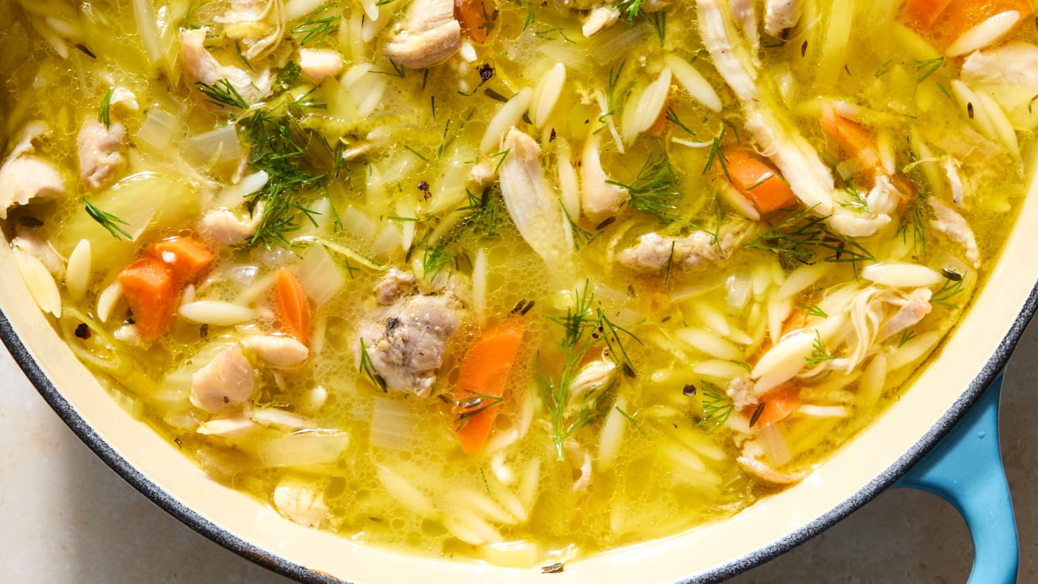 how to cook orzo in chicken stock