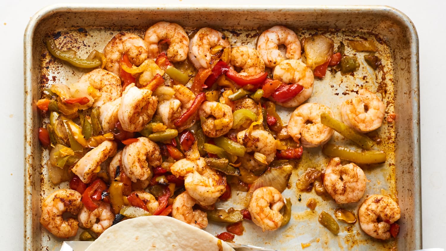 how to cook frozen shrimp for fajitas