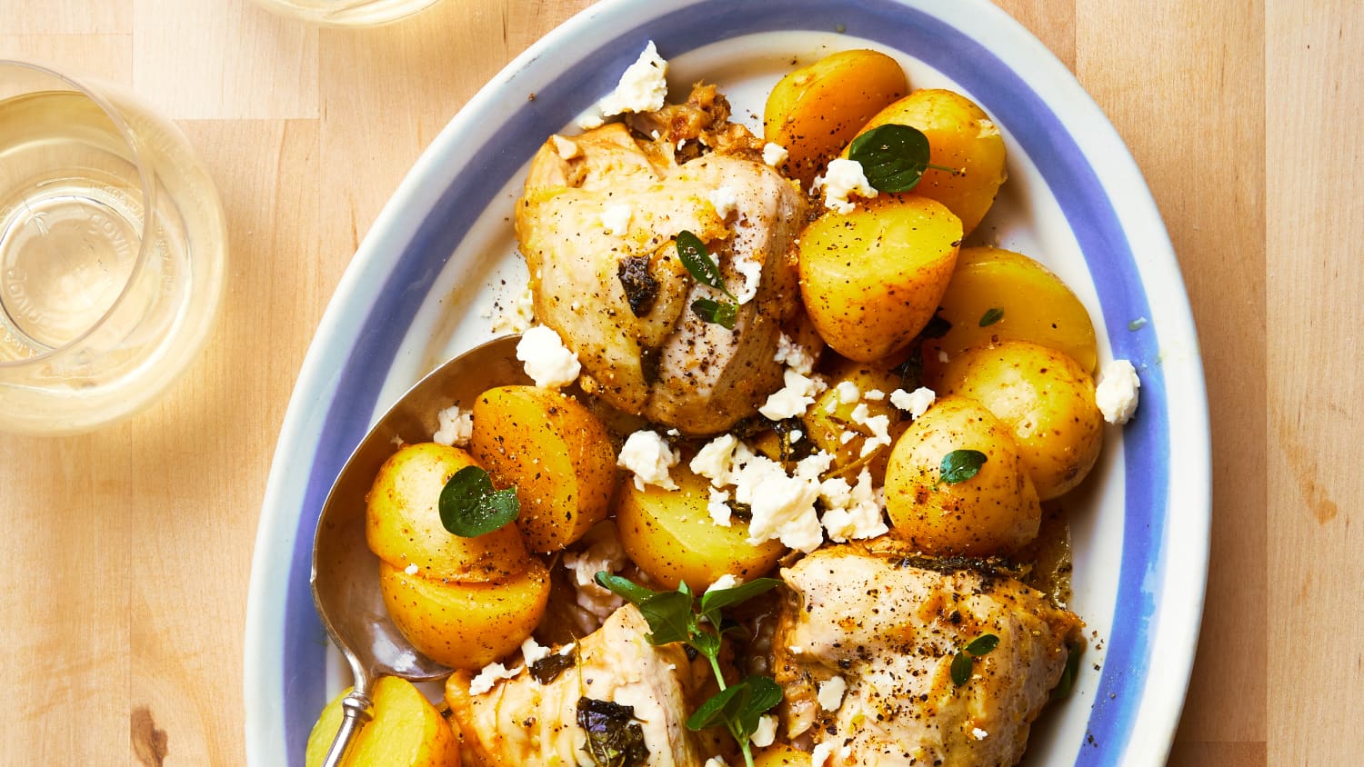 how to cook potatoes and chicken in instant pot