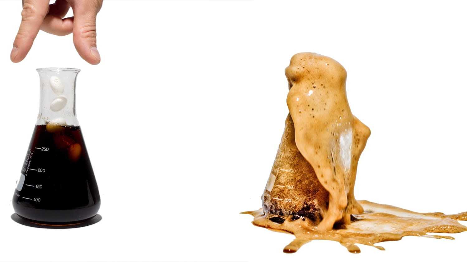 mentos candy side effects