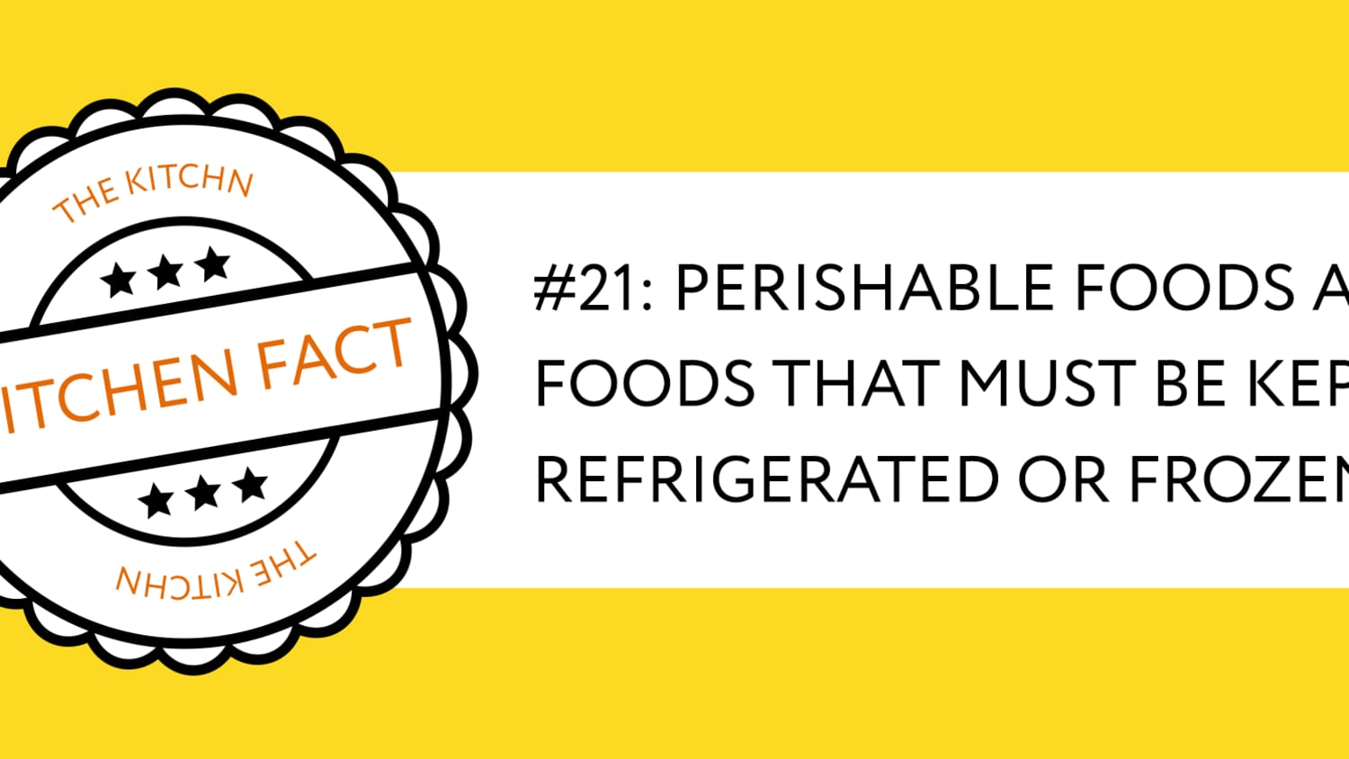 perishable goods temperature