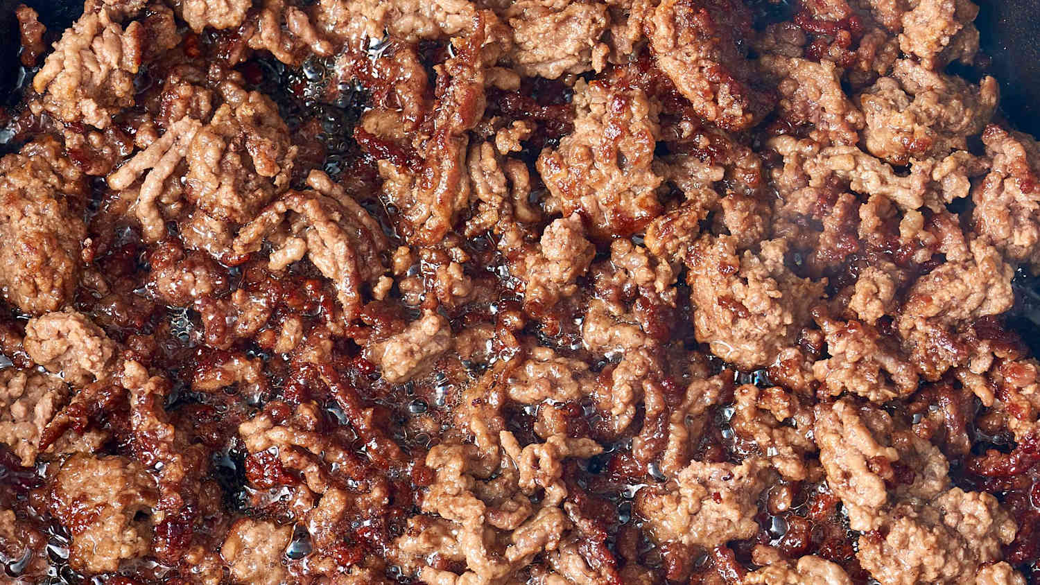 how high to cook ground beef