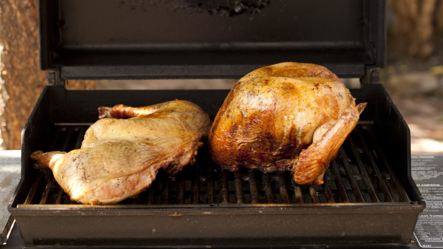 how to cook a turkey on a gas grill