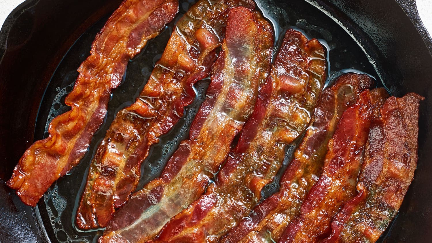 how to cook bacon water