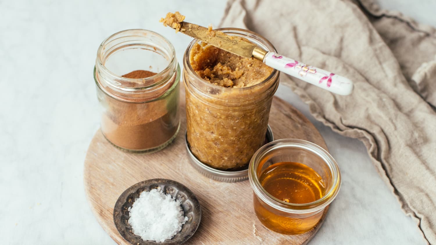 how to make chickpea butter