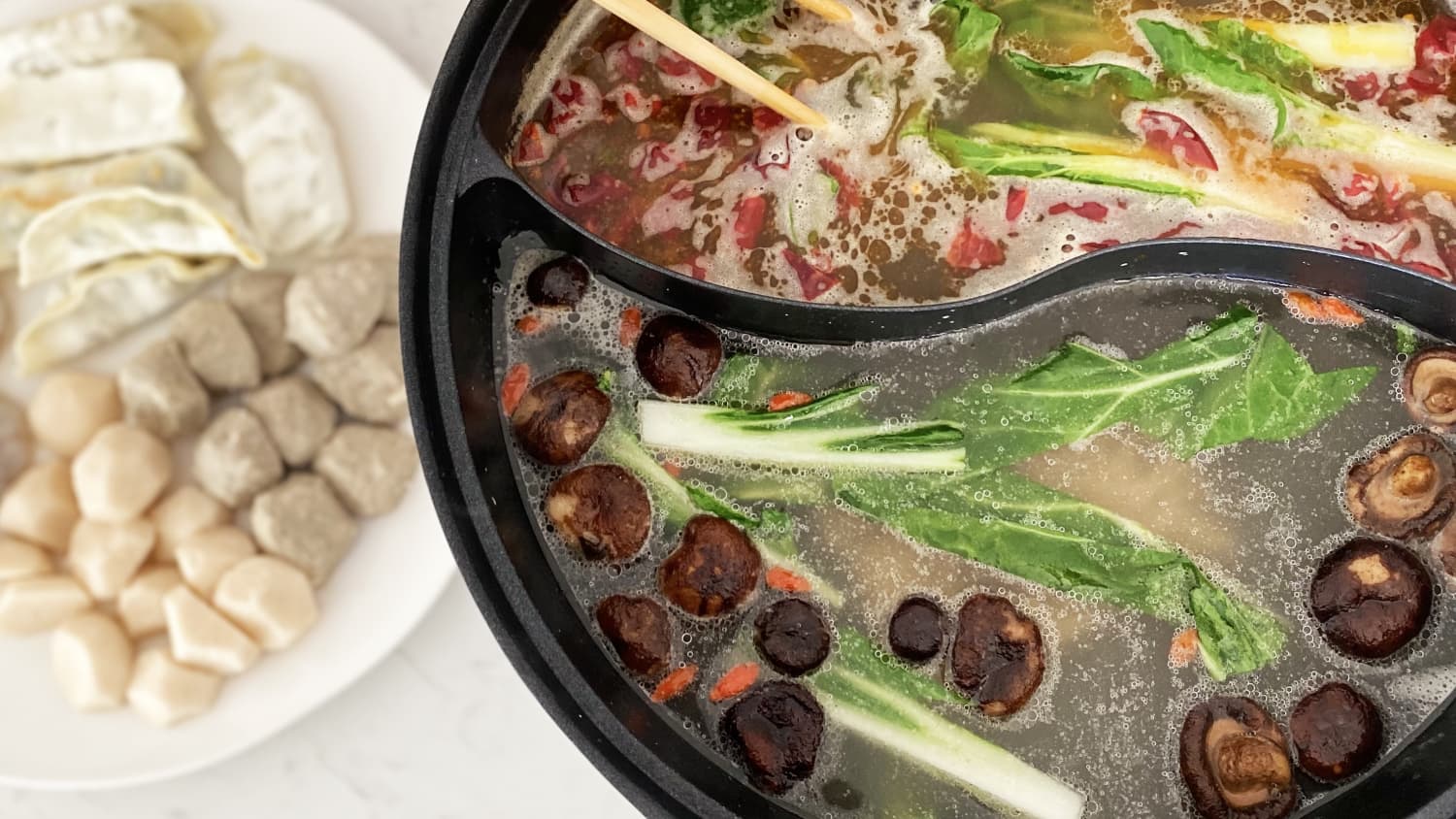 Shopping now 100% Authentic Half Separated Cooking Pot Half & Half STS ...