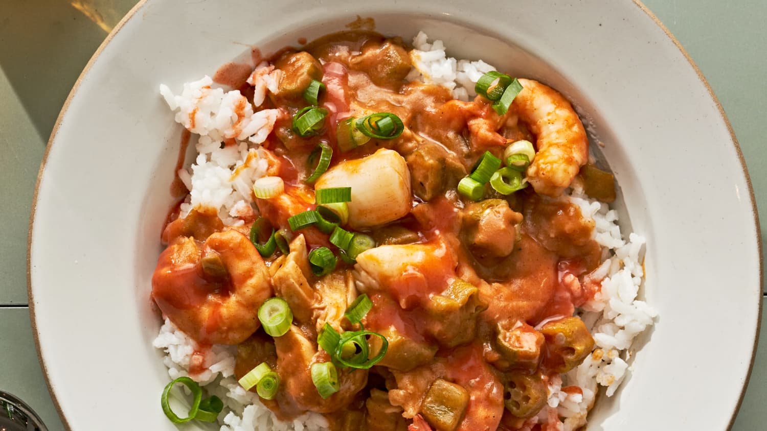 Seafood Gumbo Soup