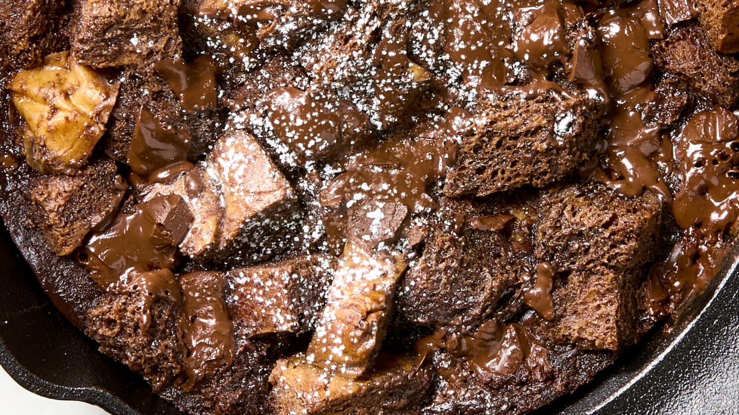 Chocolate bread pudding store