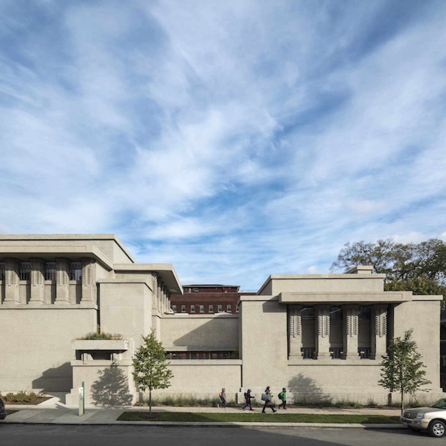 Frank Lloyd Wright Unity Temple Oak Park Illinois Frank Lloyd Wright's