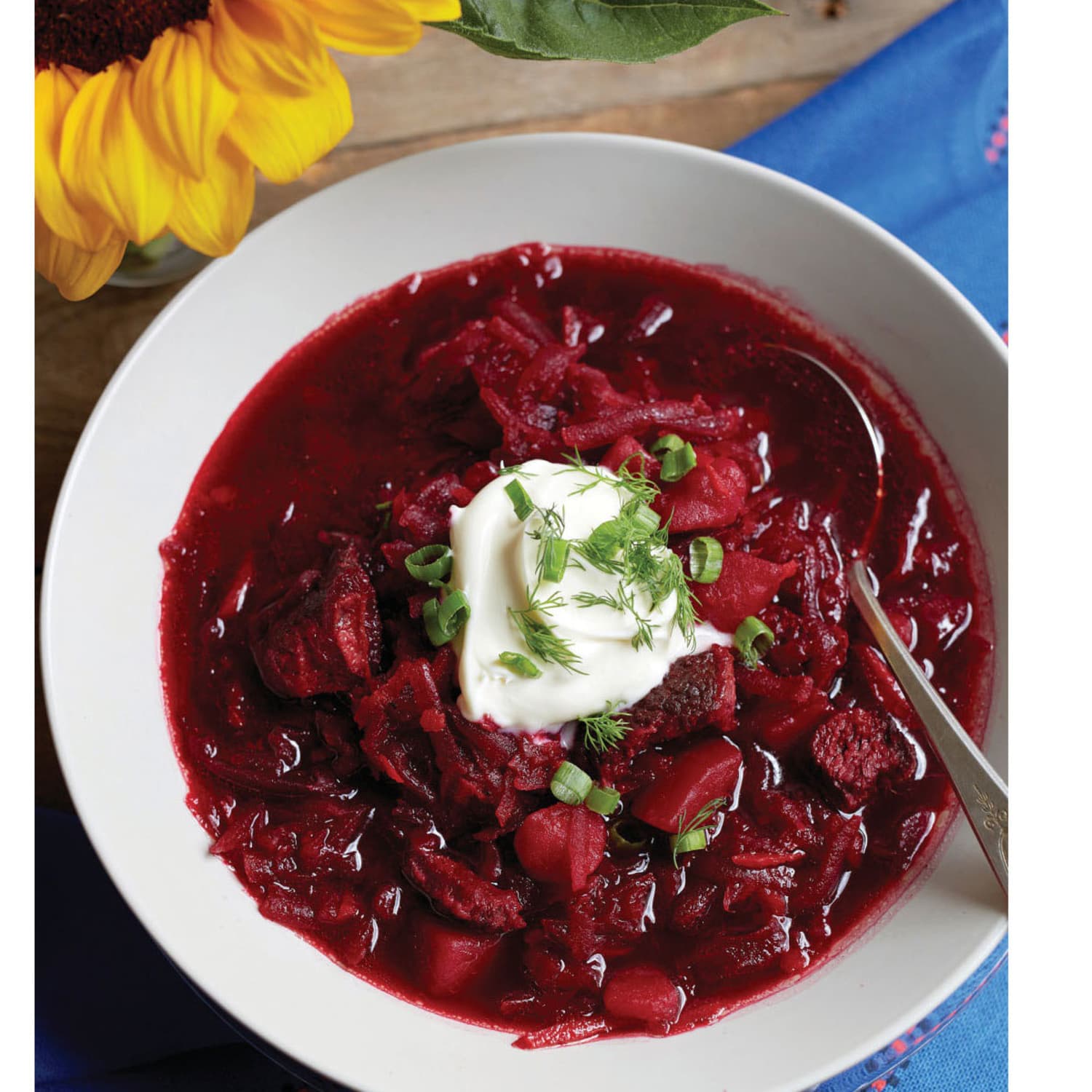 how to cook russian borscht