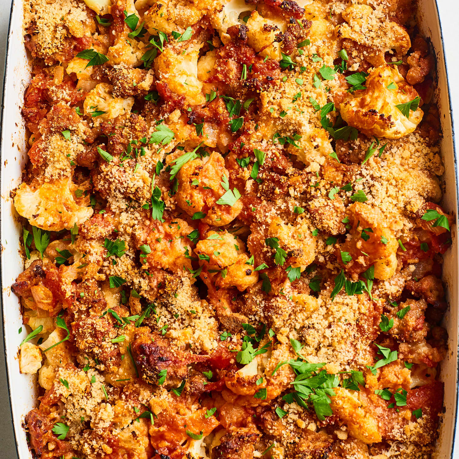 how to cook cauliflower with chicken