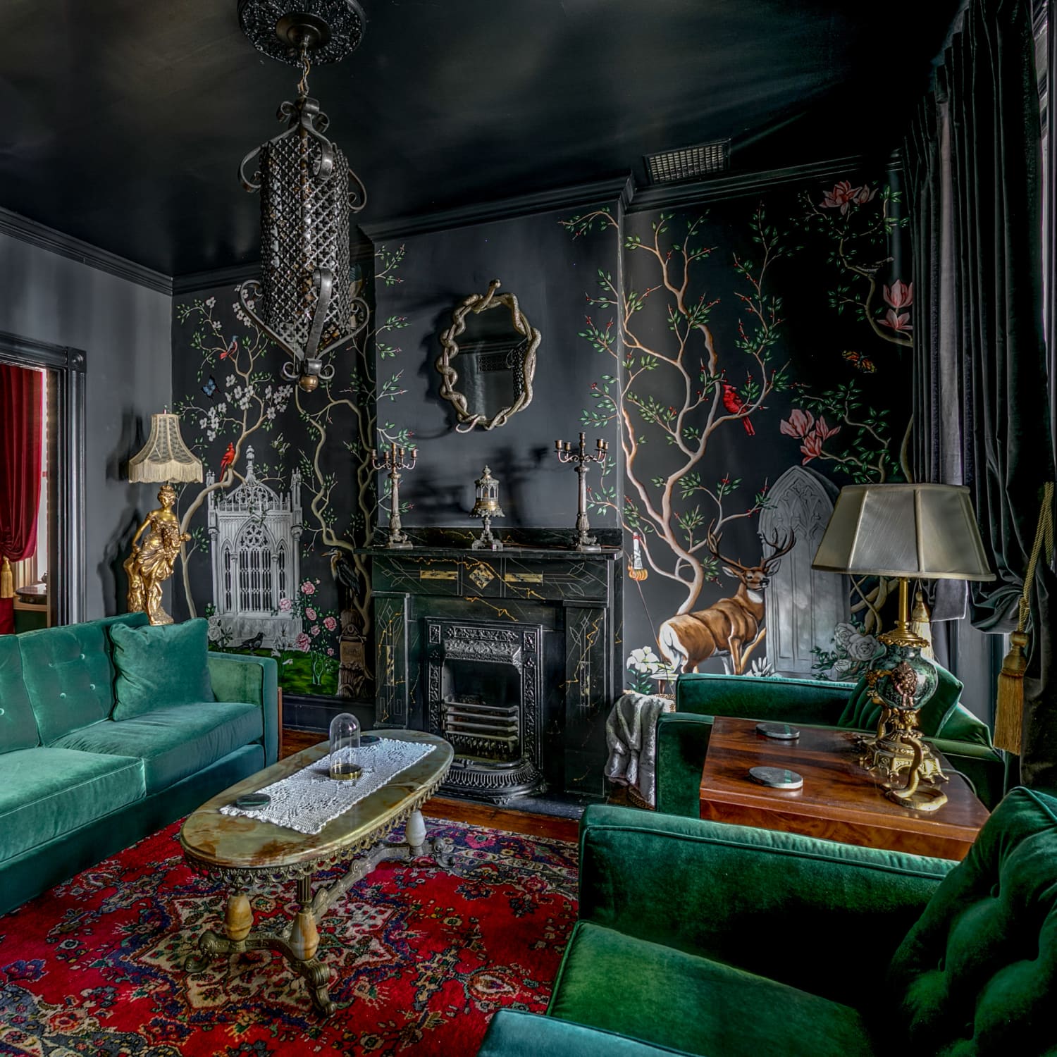 gothic victorian room ideas