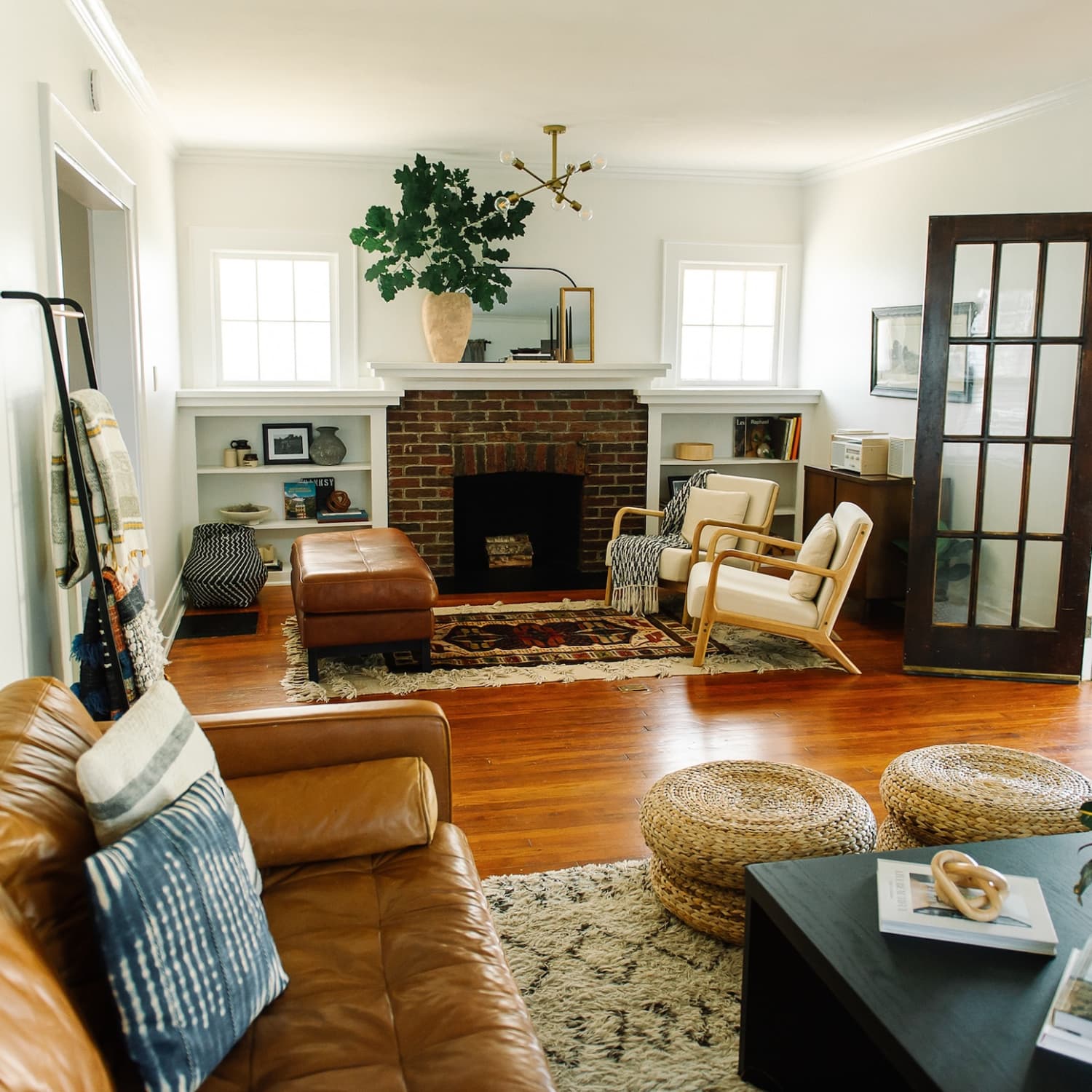 colonial house interior