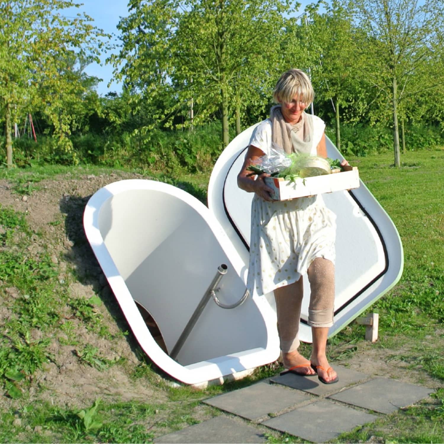 small root cellar fridge
