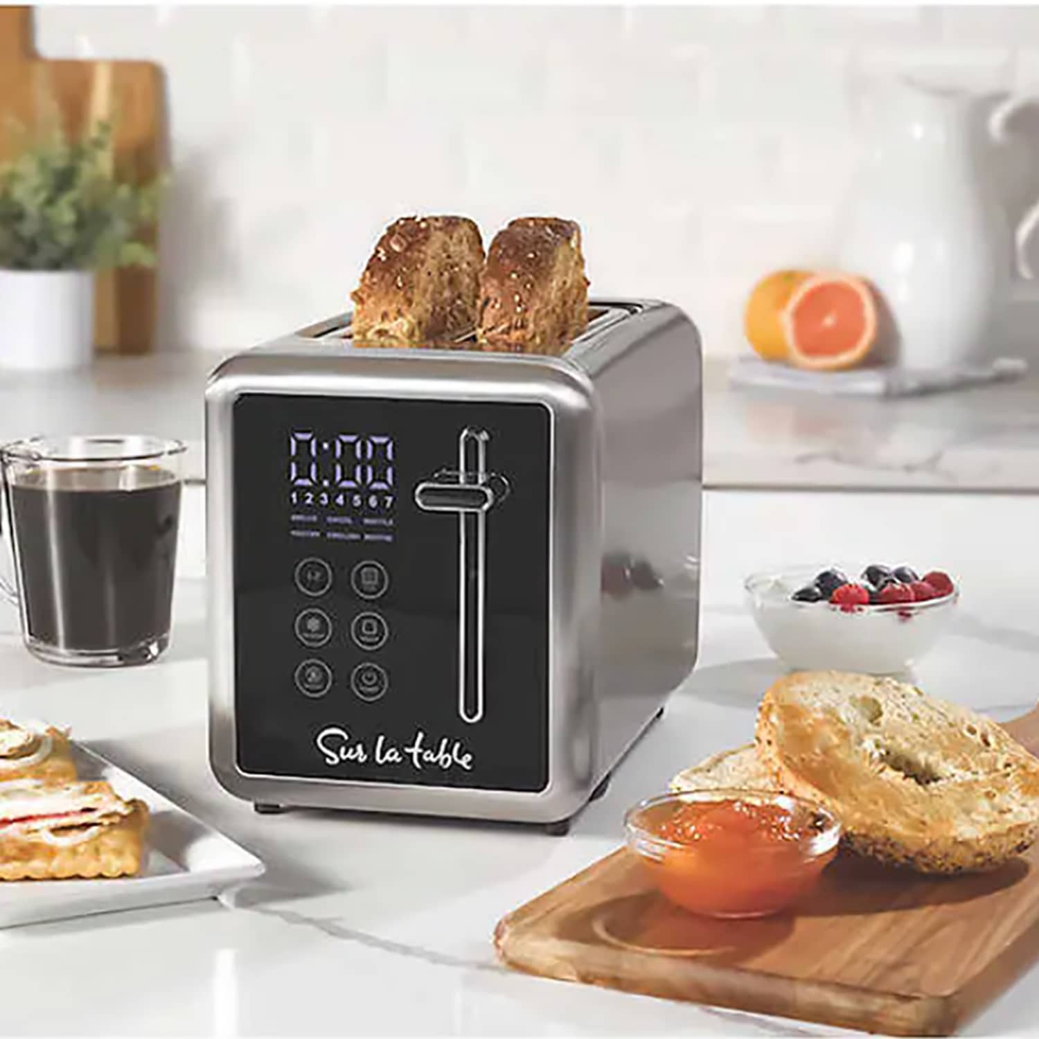 touch screen toaster