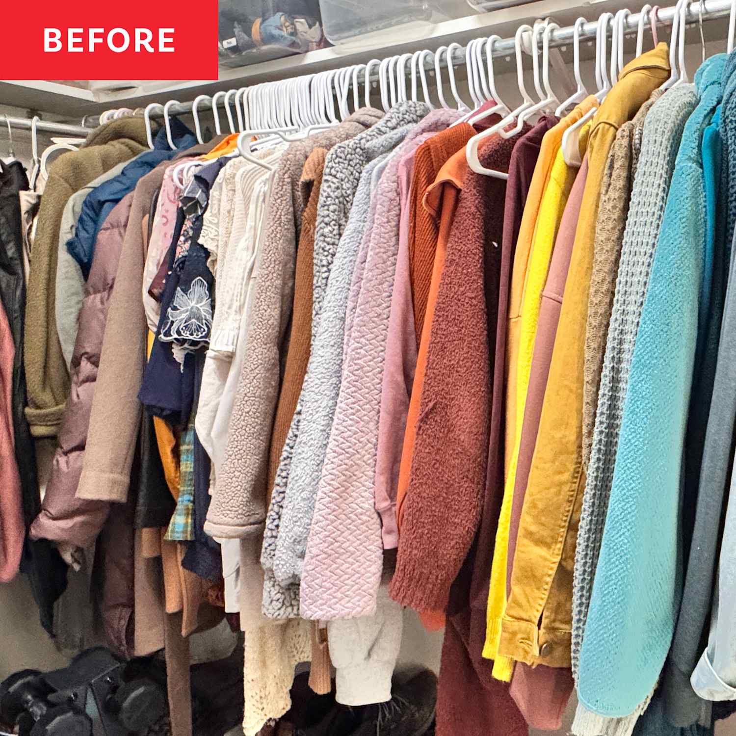 huge wardrobe declutter