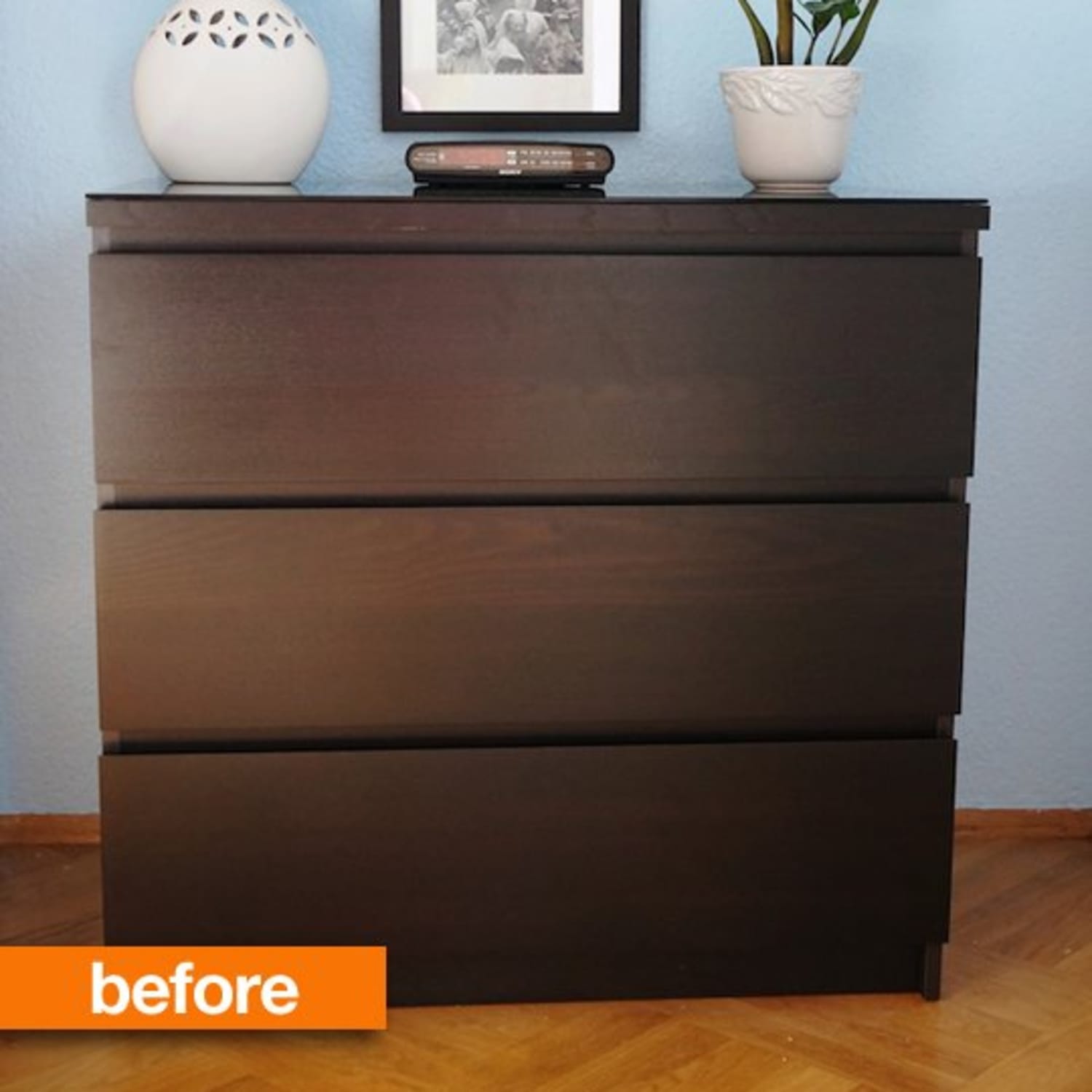 Before After Maggie s MALM Makeover Apartment Therapy