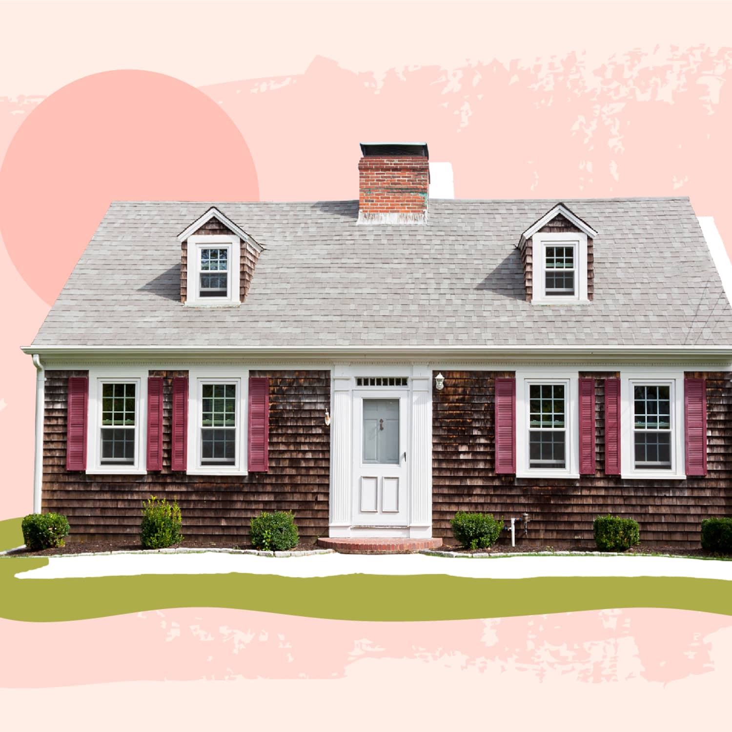 Cape Cod Style Home Colors