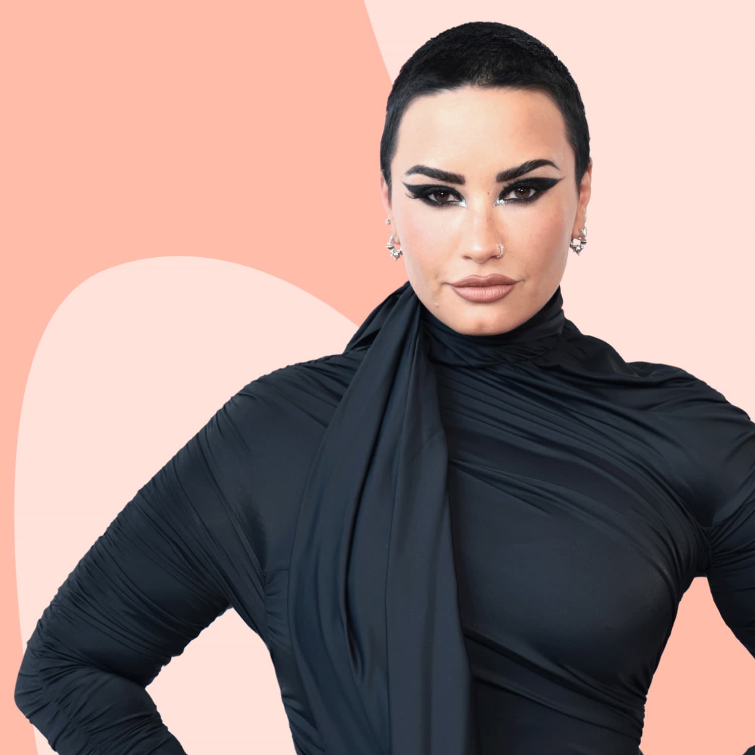 Demi Lovato Dressed Up As Ghostface For The Scream 6 Premiere