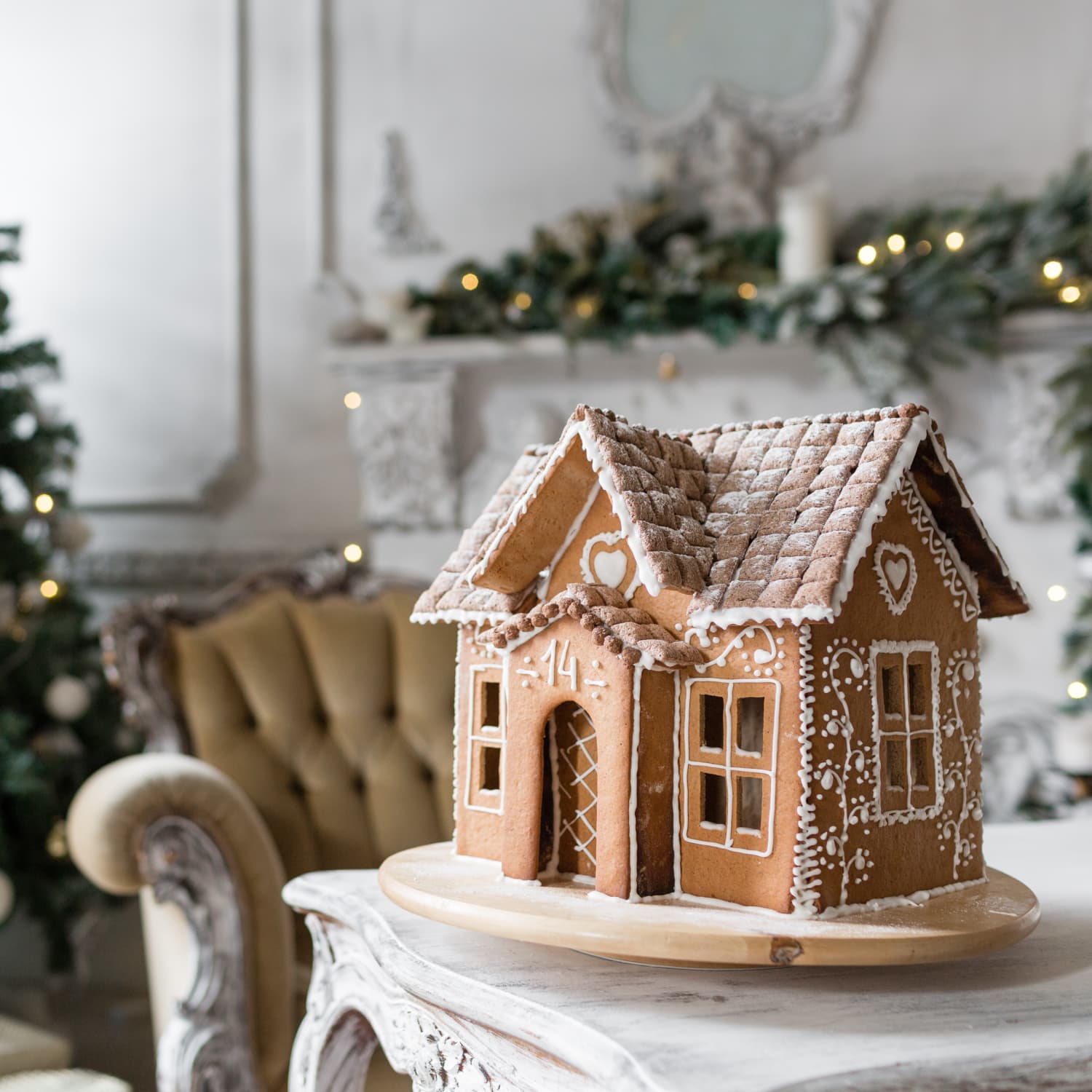 Vintage Gingerbread House