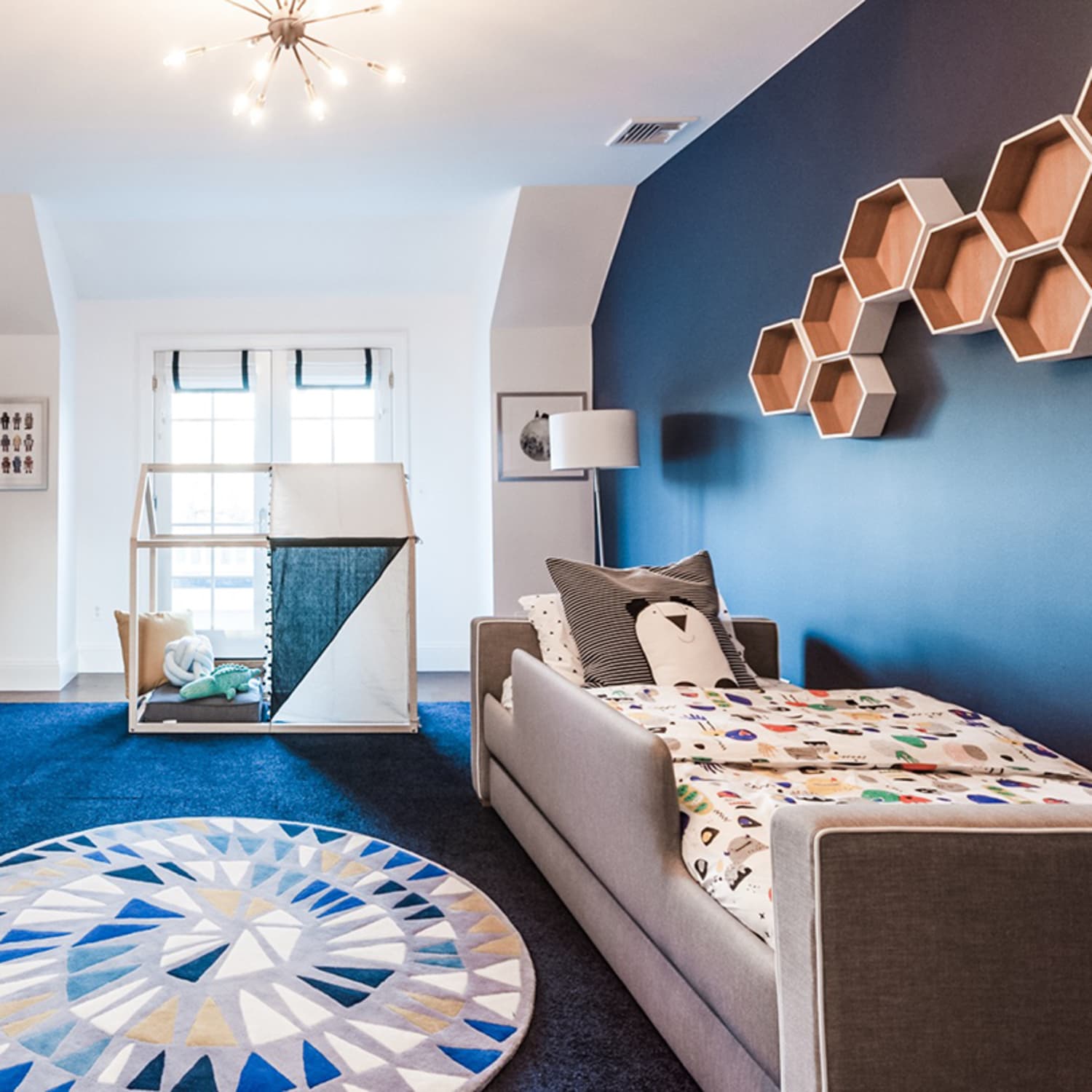 childrens feature wall