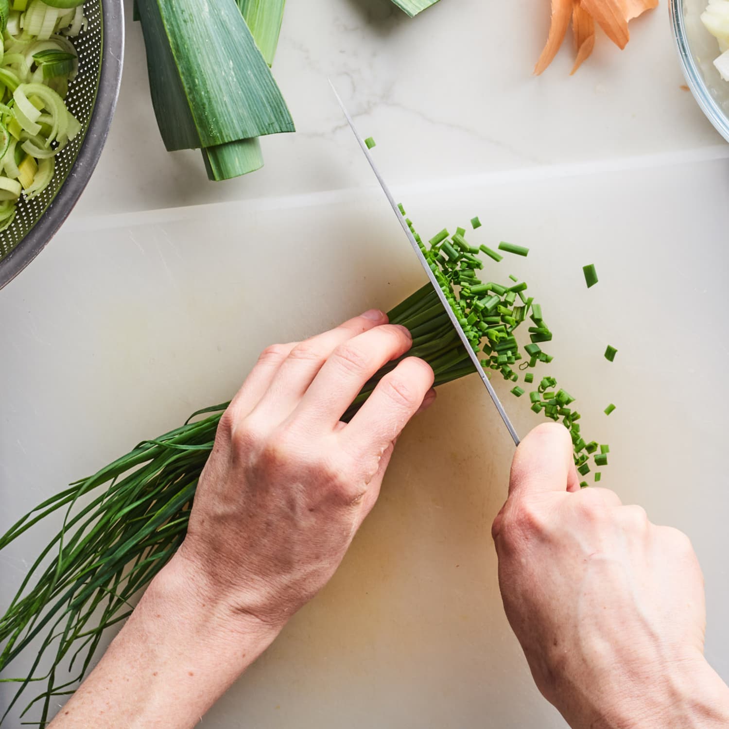 chopped chives