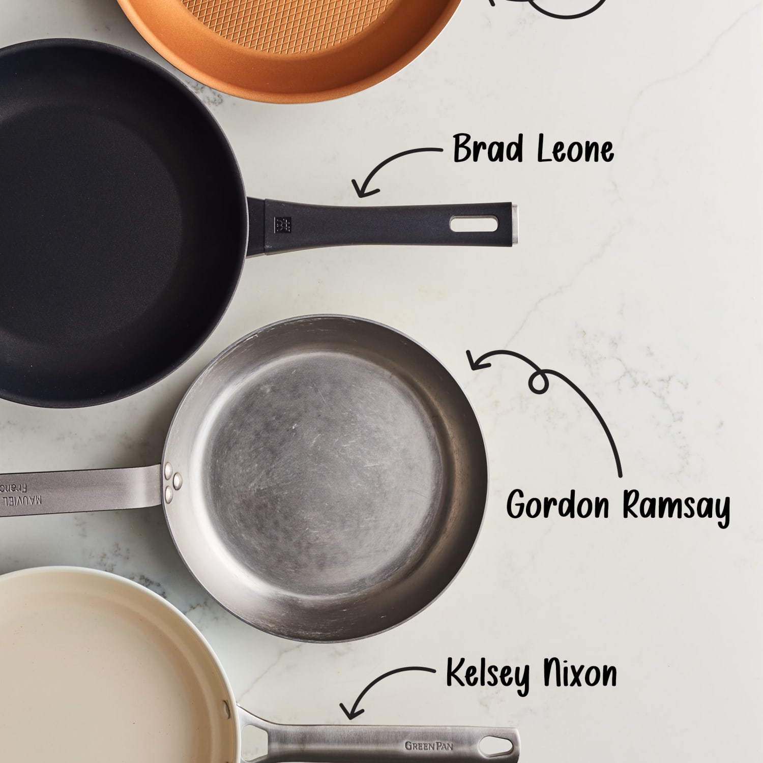 which pans does gordon ramsay use