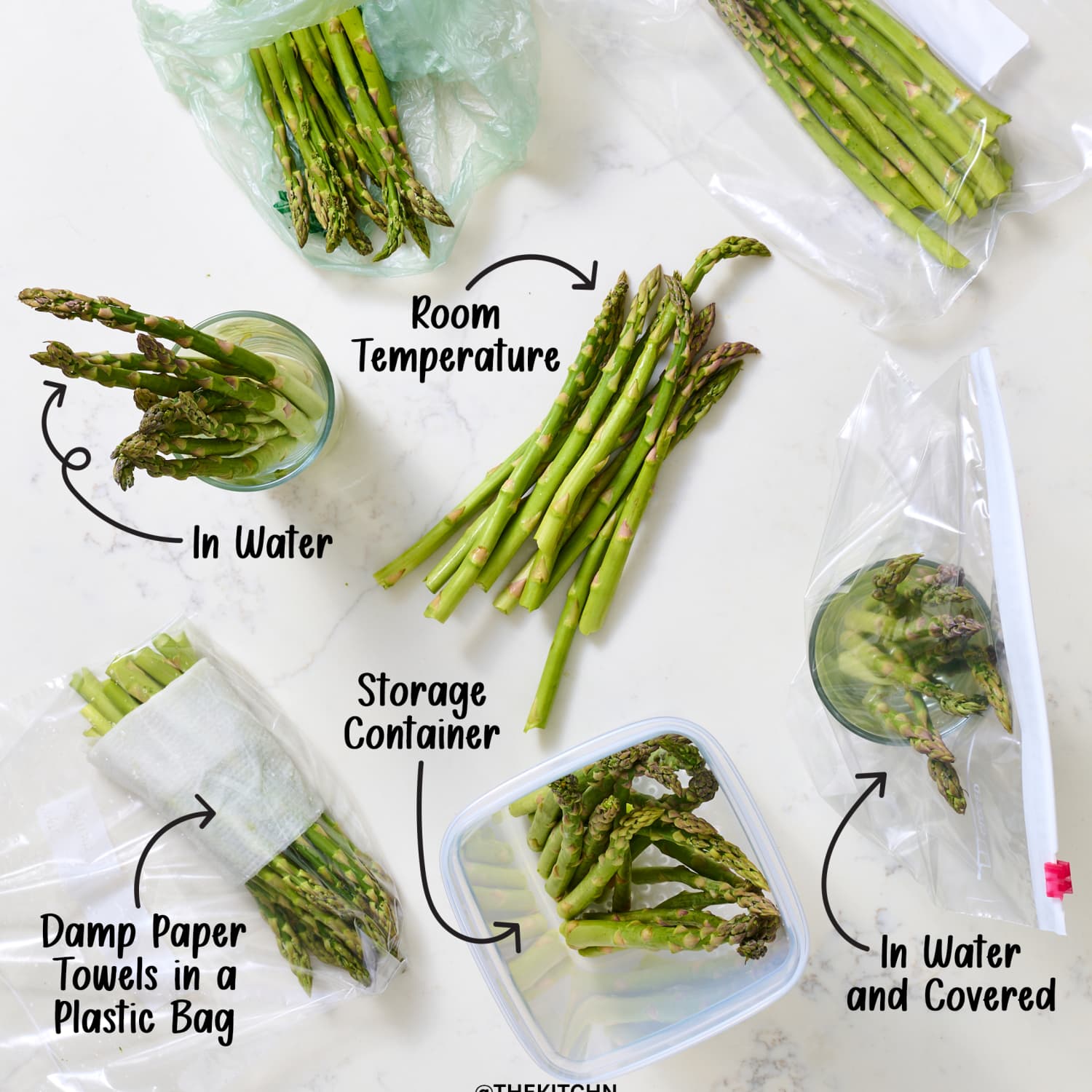 how to cook asparagus standing up