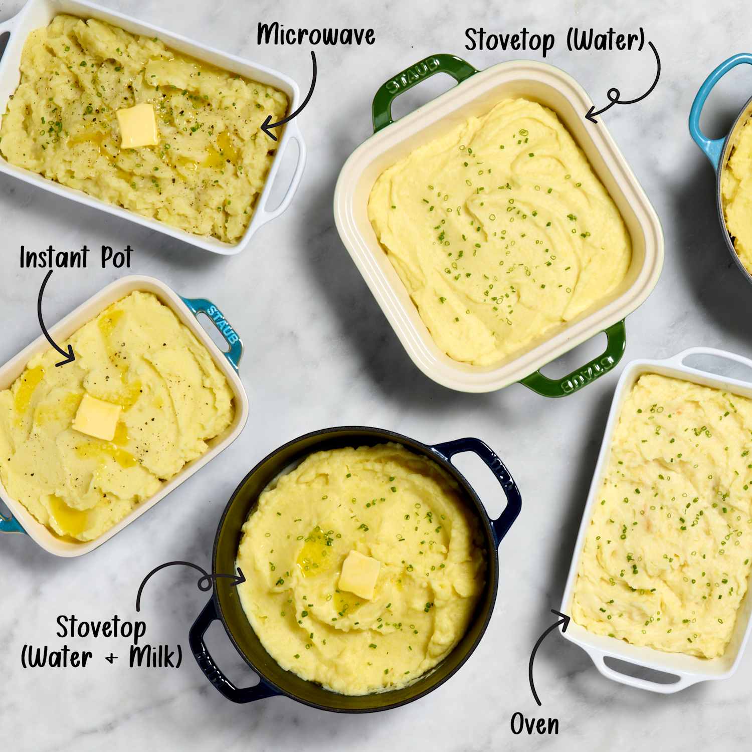 how to cook mash potato in microwave