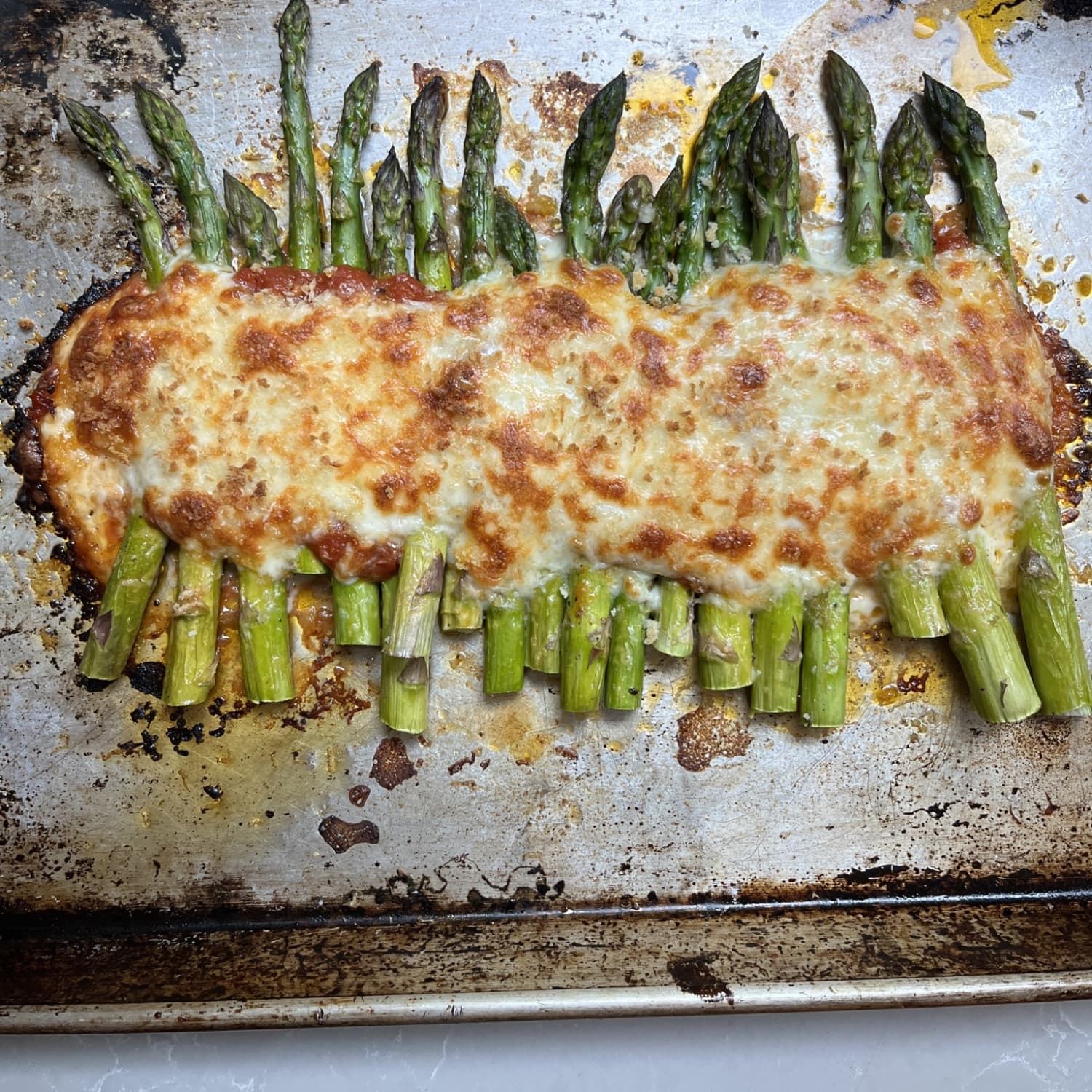 how to cook asparagus with parmesan cheese