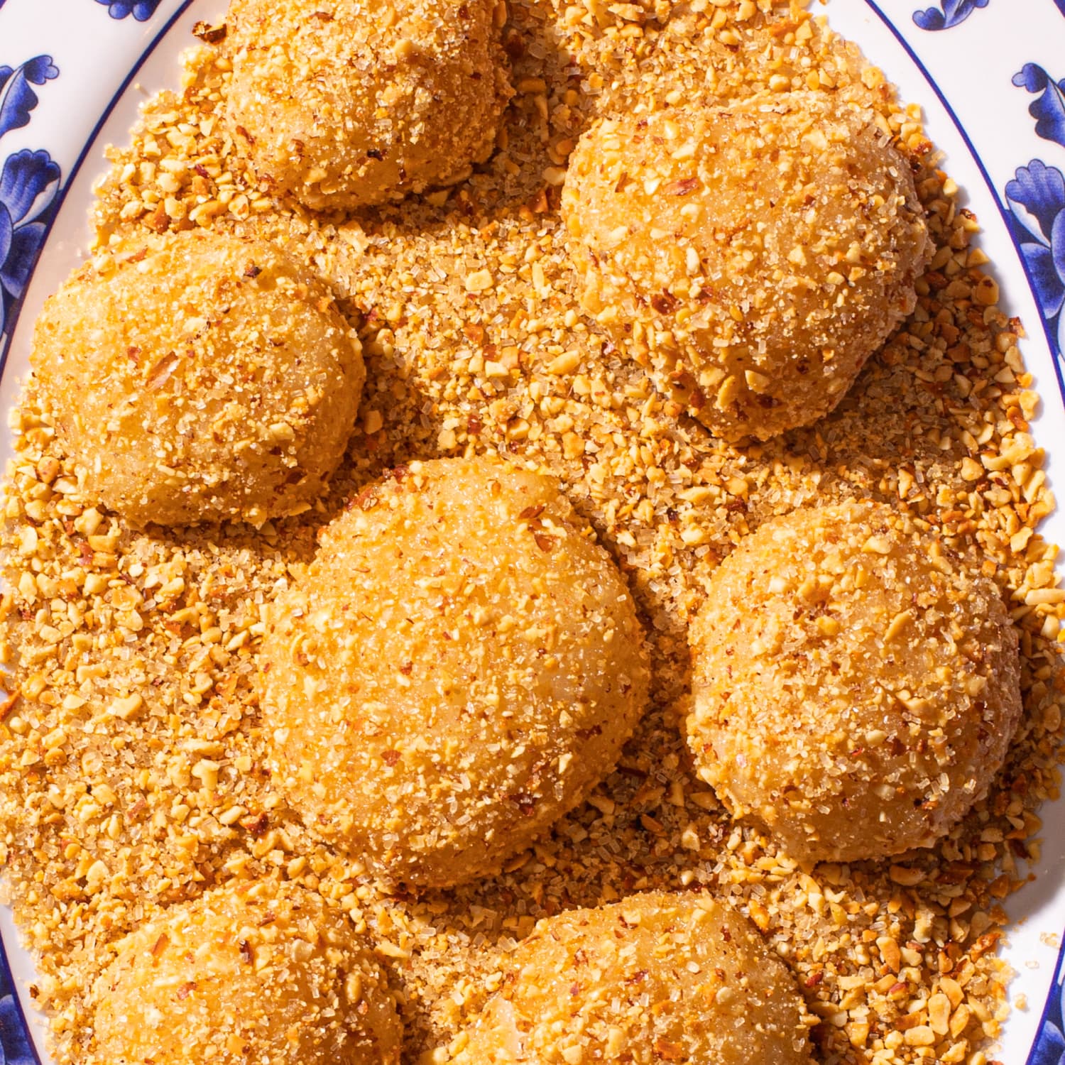 how to cook mochi with sesame