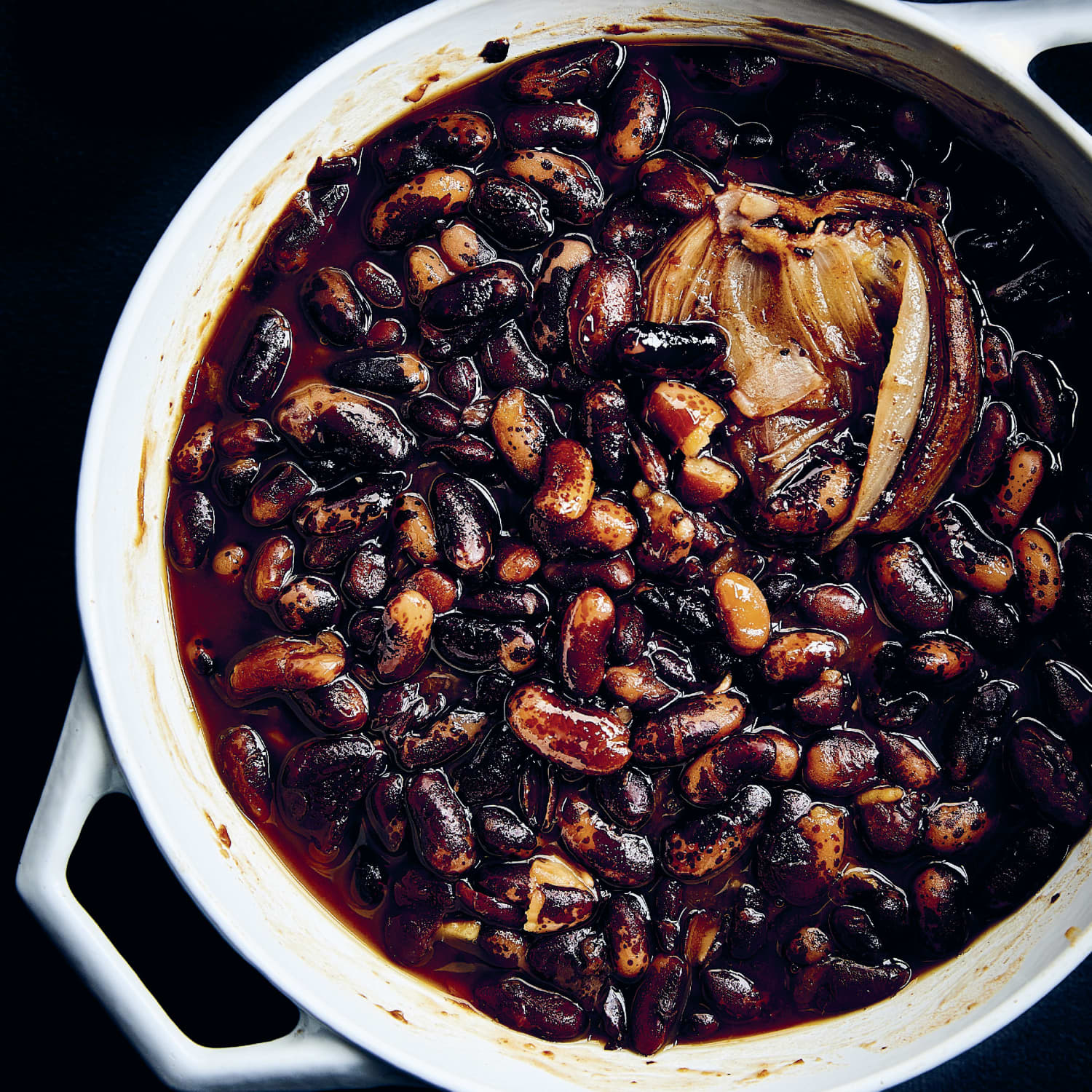 how to cook black beans with kombu