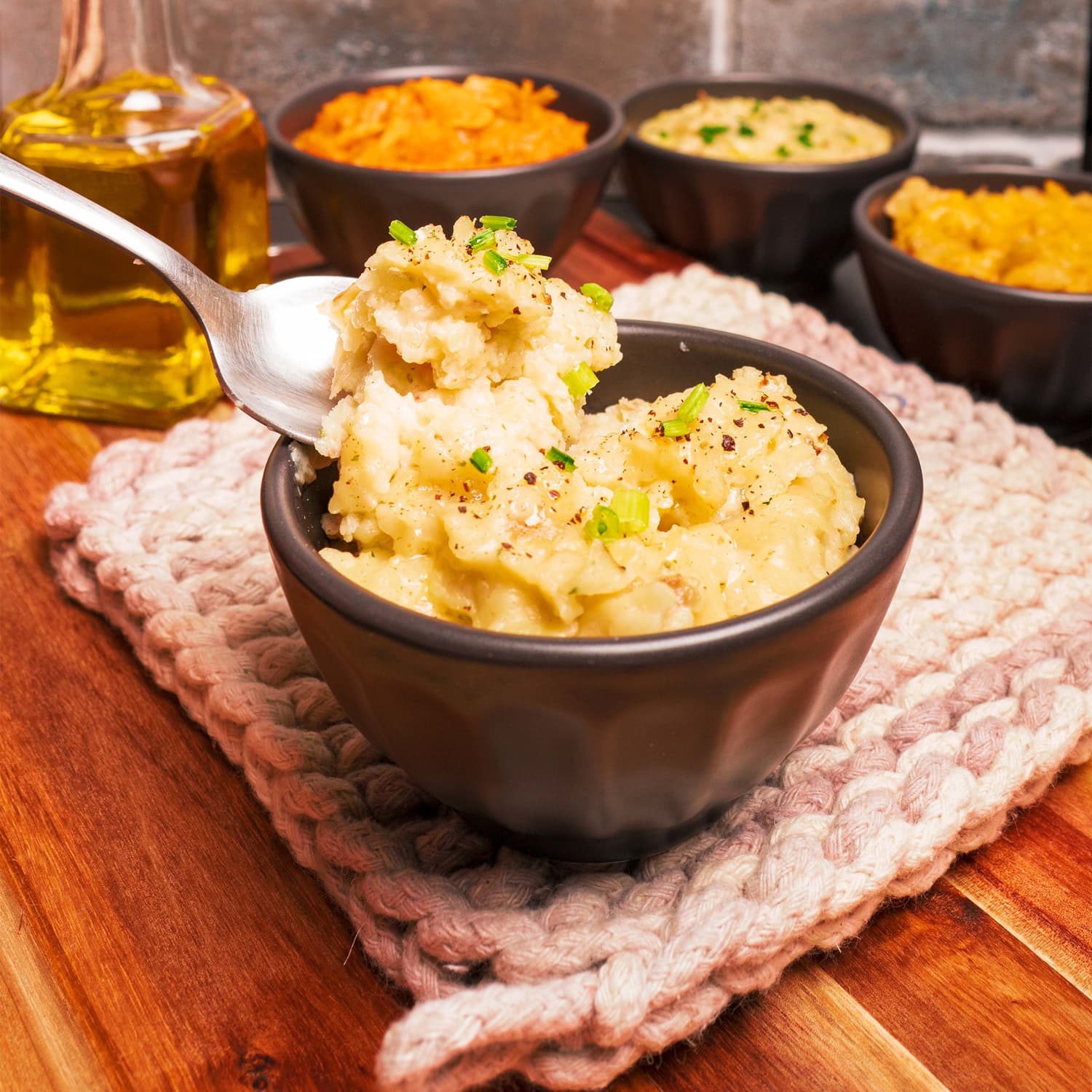 mashed potato crisps