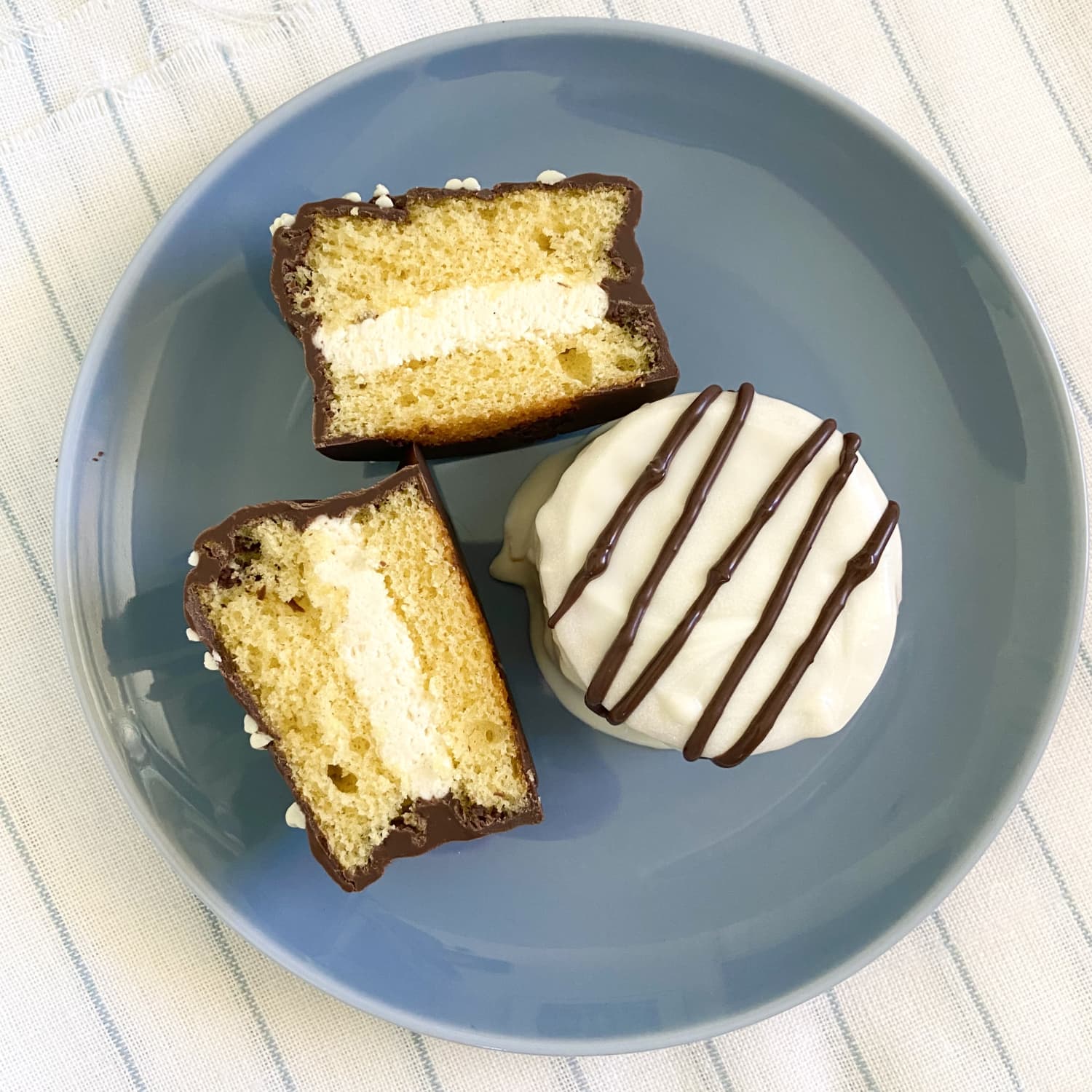 how to prepare zebra cake