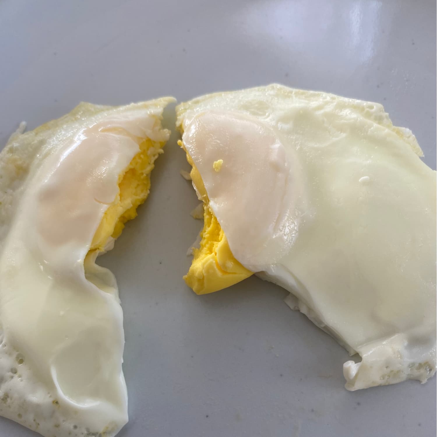 how to cook fried eggs without sticking