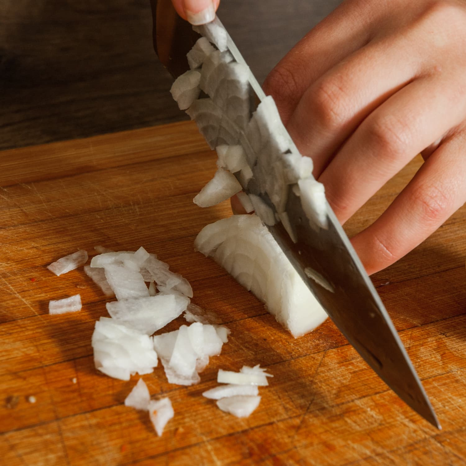 how to cook an onion without crying